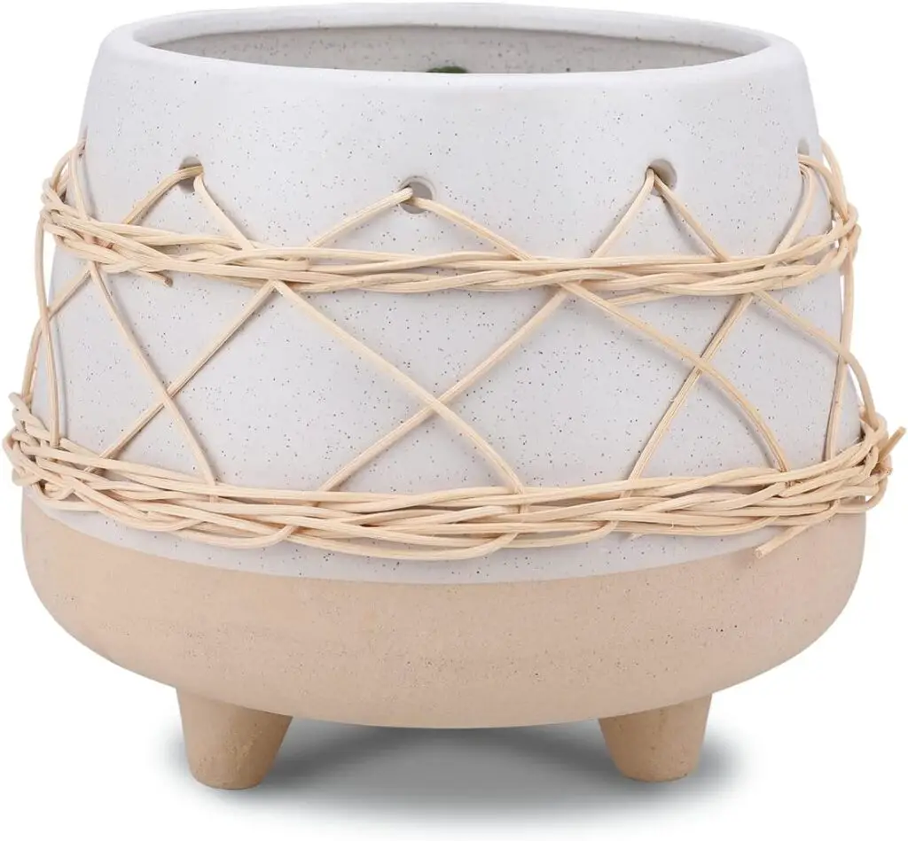 12 Neutral Indoor Planters You Can Buy on Amazon! - Winky Pink