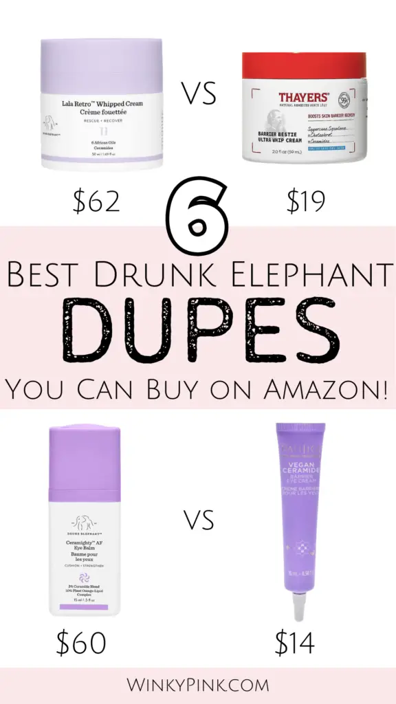 6 Amazing Drunk Elephant Dupes to Save you Money - Winky Pink