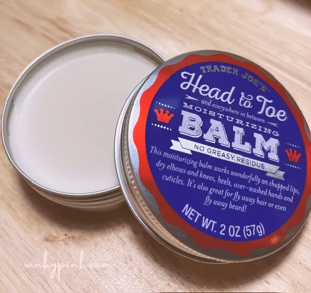 Trader Joe’s Head to Toe Moisturizing Balm Review - Winky Pink