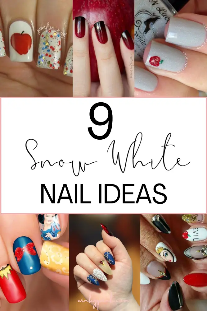 9 Snow White Inspired Nail Ideas - Winky Pink