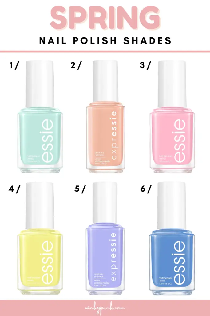 The Hottest Nail Trends For Spring - Winky Pink