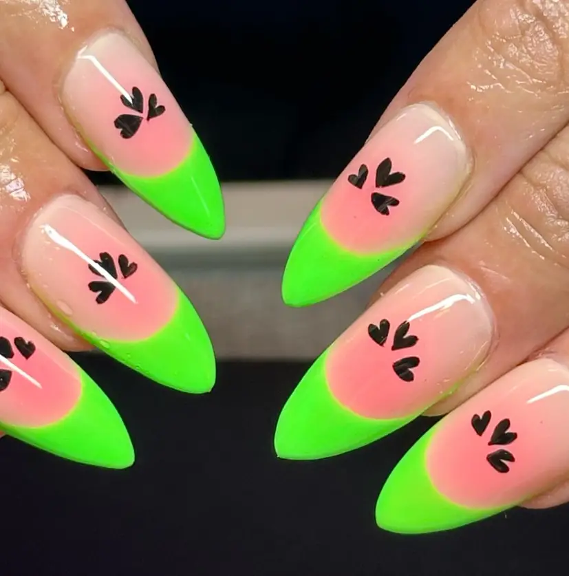 30 Juicy Watermelon Nail Ideas For Summer - Winky Pink